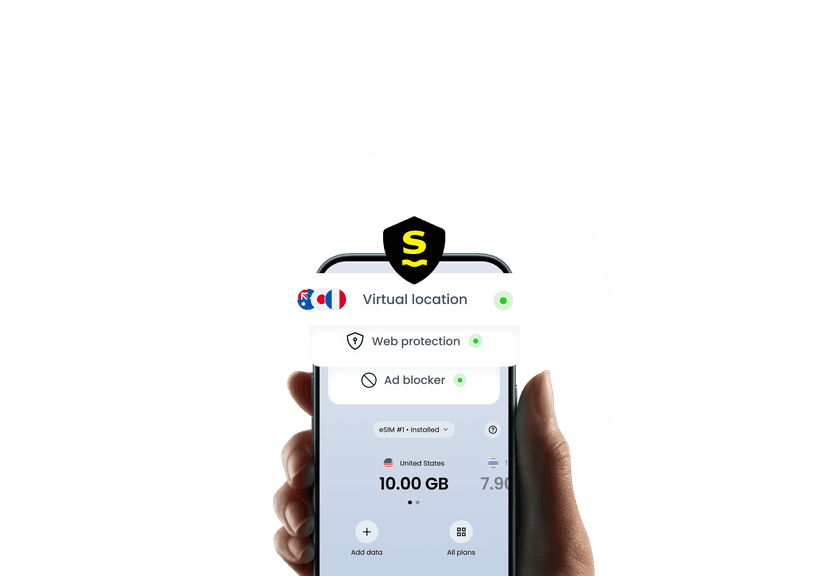 The Saily eSIM app security features | Saily